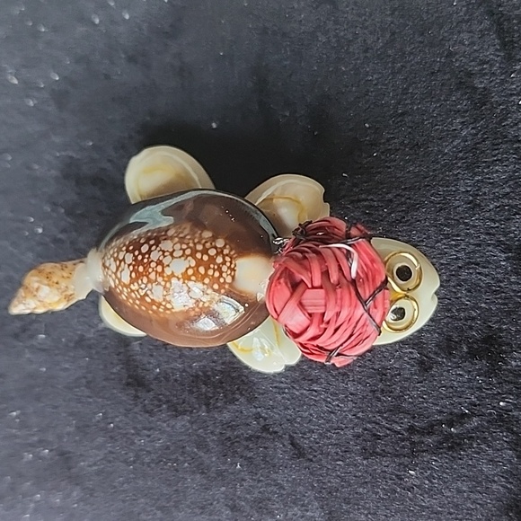 Other | Turtle Figurine Made Out Of Shells | Poshmark